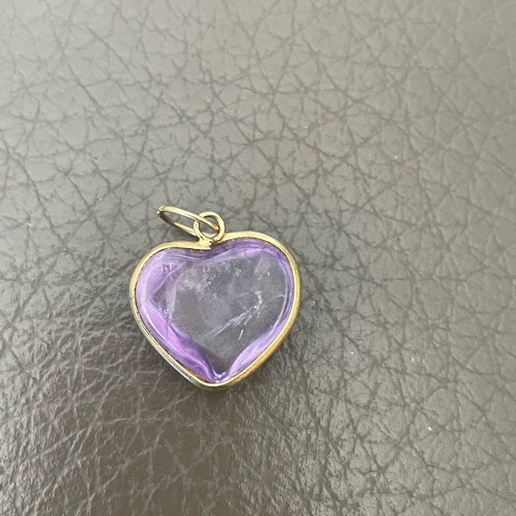 Jewelry | Magical Vintage Amethyst Heart Pendant | Poshmark
